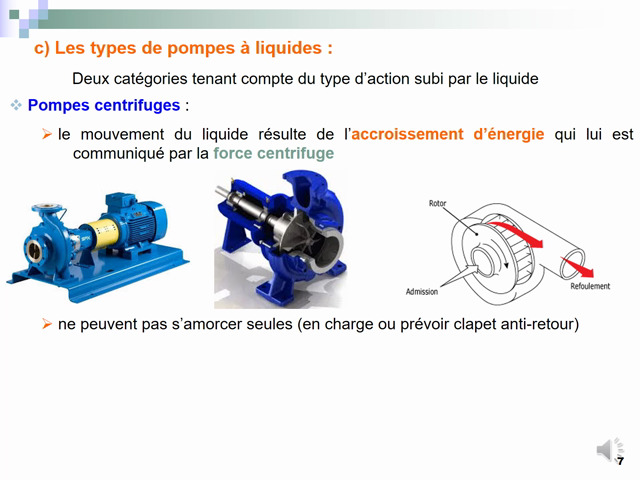 - Pompes - Diapos 7-9 - Différents Types De Po…