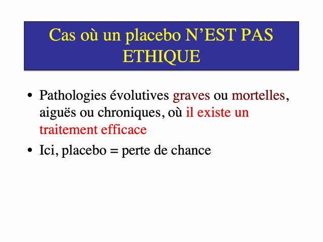 - Effet Placebo (Partie 1)