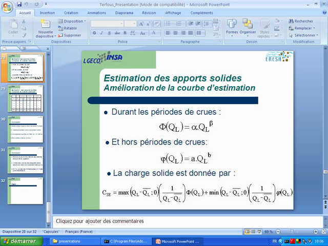 - Erosion Et Transport Solide Dans Le Bassin D…