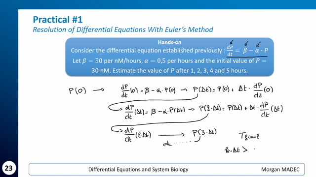- Desb - T1 - Euler's Method With Python (11')