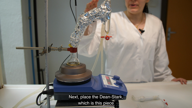 - Chimie - Organic Chemistry Lab - Using A Dean-Stark Apparatus