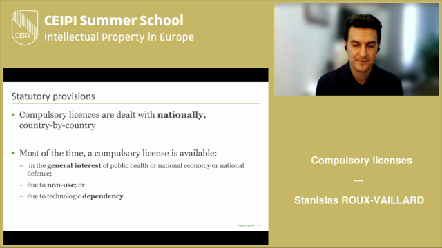 - 1. Compulsory Licenses - Stanislas Roux-Vail…