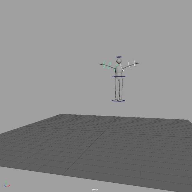 - Saut Mou Simple Avec Animation Des Bras