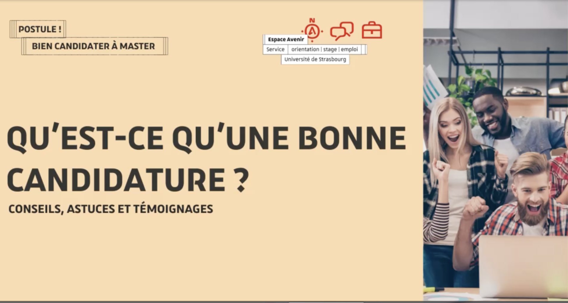 - Espace Avenir - Candidater en formation sélective - Postule, Bien Candidater En Master : Qu’Est-…