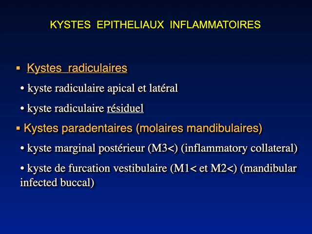 - Kystes Maxillaires Dfgso3 Partie 1