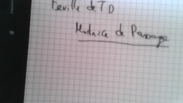 - Vidéo 4 - Matrice De Passage